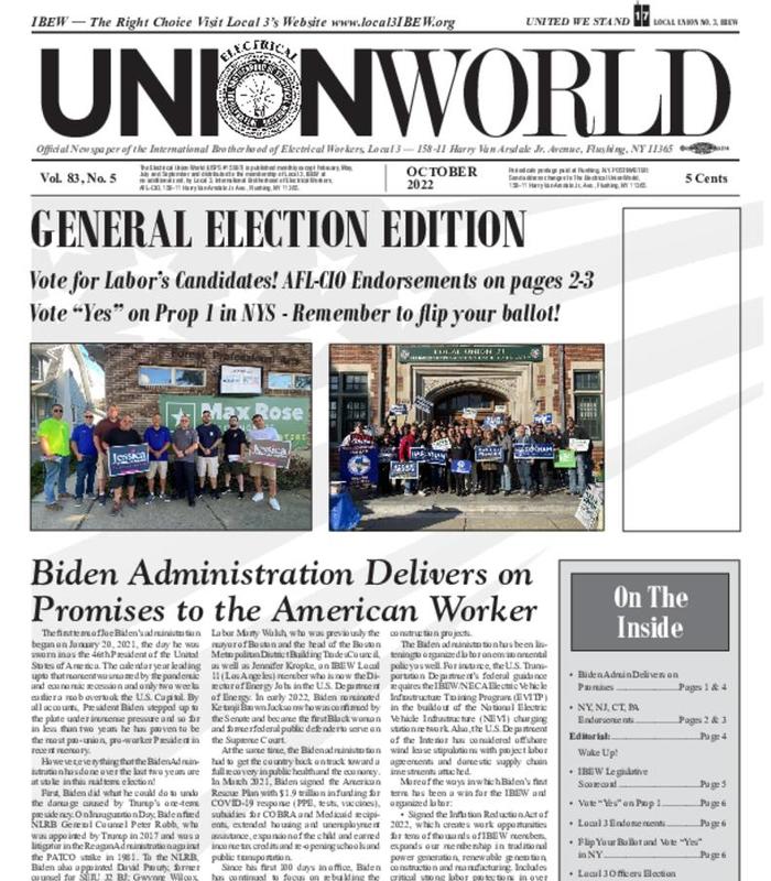 IBEW 3 | Local Union No. 3 IBEW